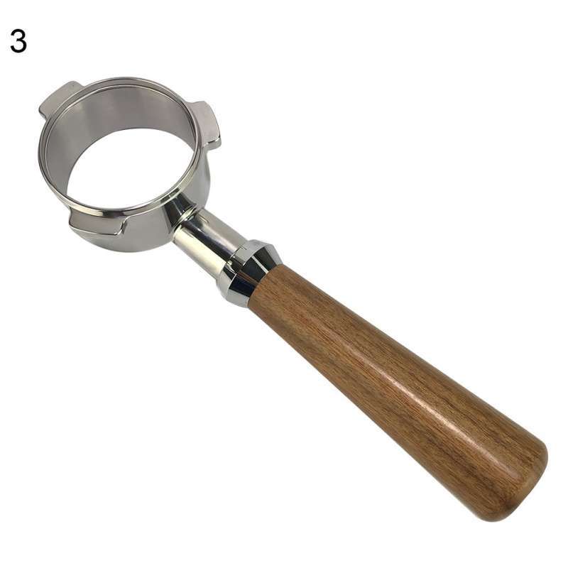 Jual 54mm Bottomless Filter Holder Espresso Machine Handle for Breville ...