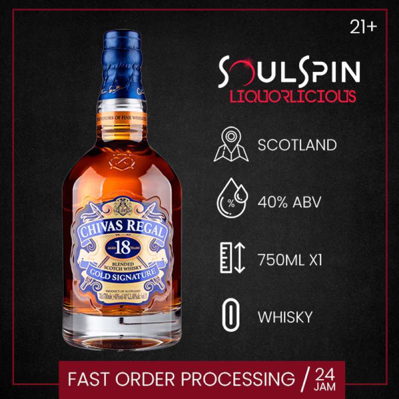 Jual Chivas Regal 18 YO Scotch Whisky di Seller Beer Bros Indonesia ...