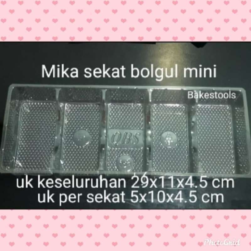 Jual Mika Sekat Bolu Gulung Mini, Isi 15 Pcs di Seller Dapoer Mita ...