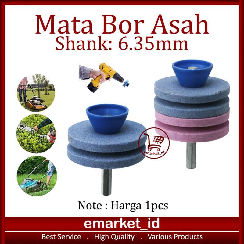 Jual Mata Bor Batu Asah 2 atau 4 Layer / Alat Pengasah Aksesoris Mesin ...