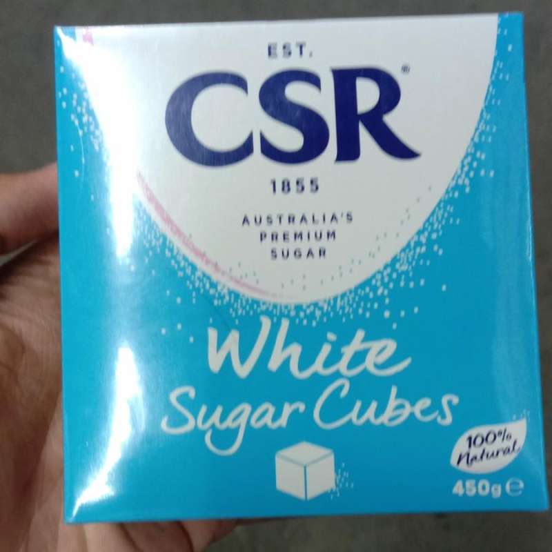 Jual Csr white sugar cube/gula batu 450 gr di Seller Classy's storee ...