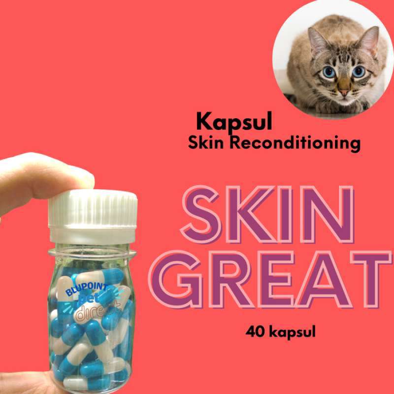 Jual Skin Great Kapsul Skin Reconditioning Kucing di Seller DENTA PET ...