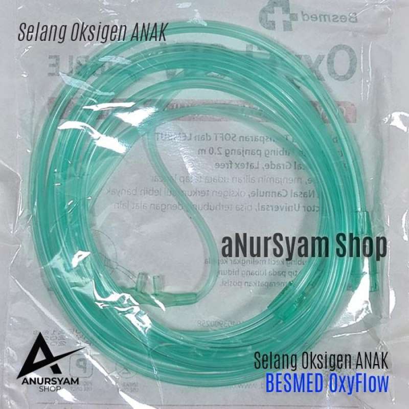Jual Selang Oksigen Dewasa Anak / Nasal Canula Selang Oksigen Di Seller ...
