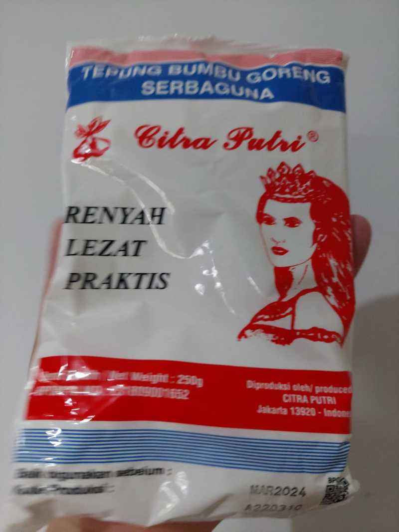 Jual Citra Putri Tepung Bumbu Goreng Serbaguna 250g / 250 Gram Renyah ...