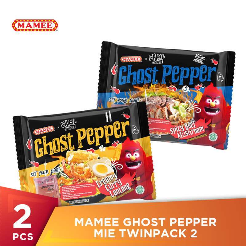 Jual Mamee Ghost Pepper Mie Twinpack 2 di Seller Mamee Indonesia ...