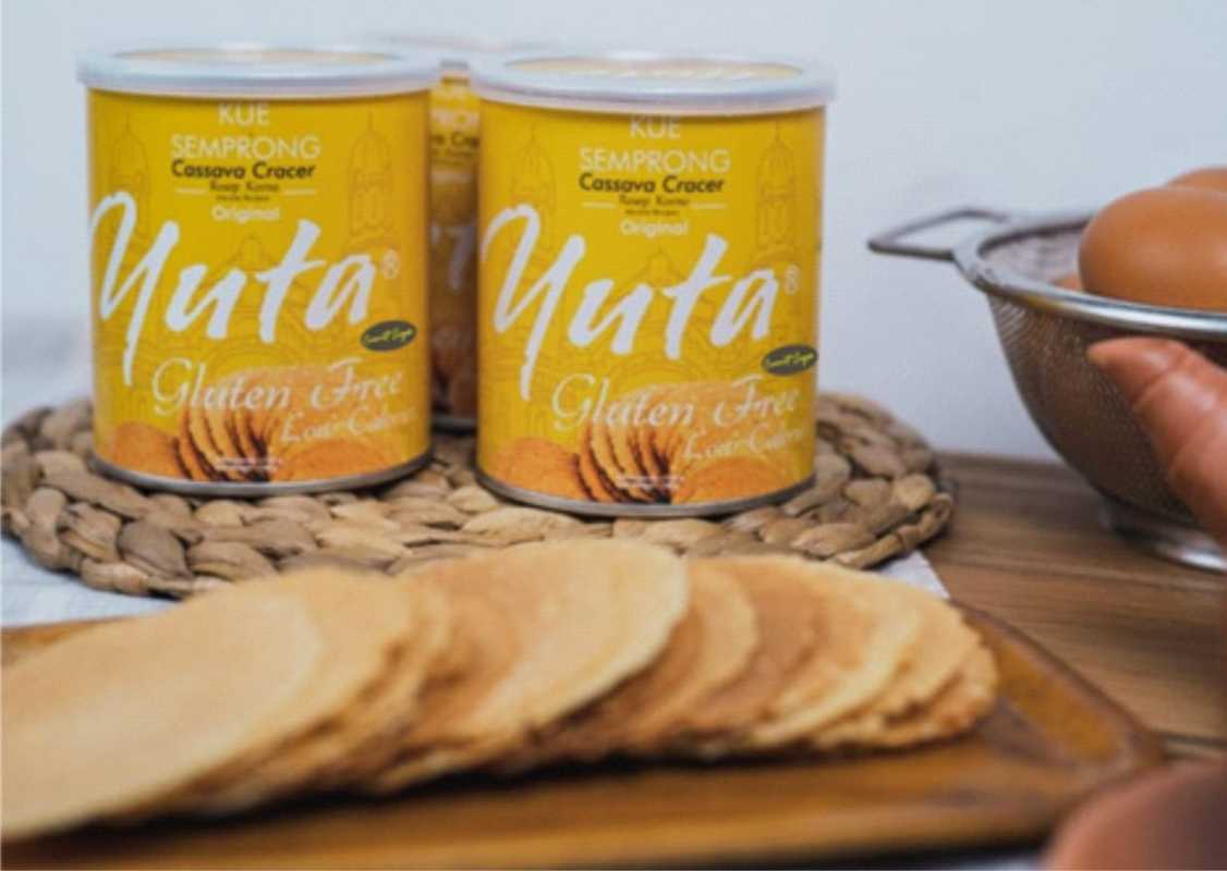 Jual Kue Semprong Yuta Rasa Original Gluten Free Gula Kelapa [120 gram ...