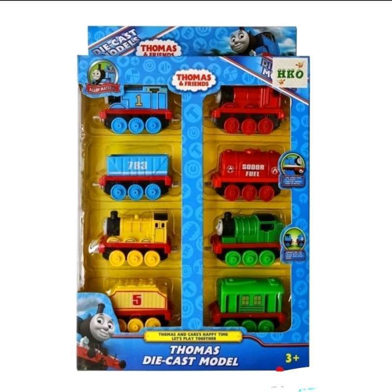 Jual Mainan Kereta Api Thomas Diecast Plastik Isi 8 Pcs Di Seller ...
