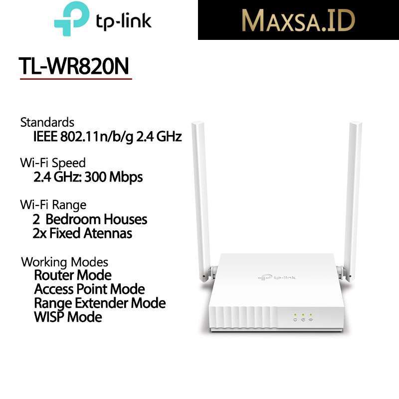 Jual Tp Link Wifi Router Tl Wr820n 300mbps Di Seller Maxsa Id Ancol
