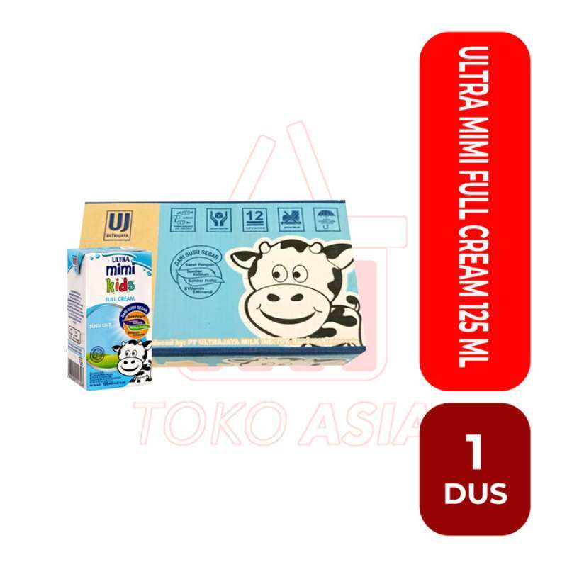Promo Ultra Mimi Full Cream 125Ml 1 Dus Diskon 11% di Seller Dhiya.id ...
