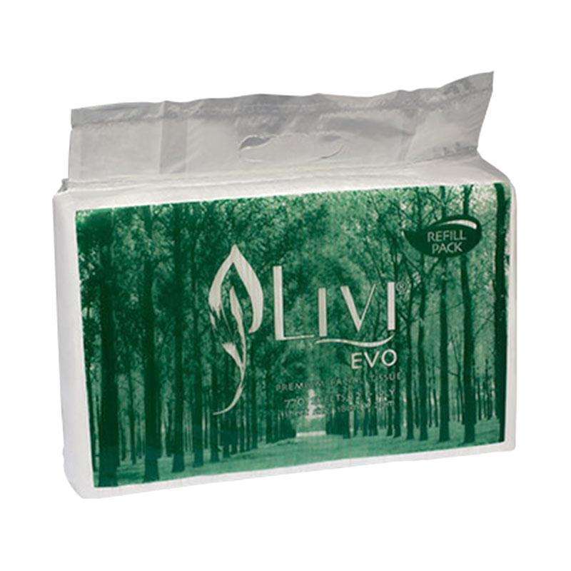 Jual Livi Evo Premium Facial Tissue [770 sheets/ Refill Pack] di Seller ...