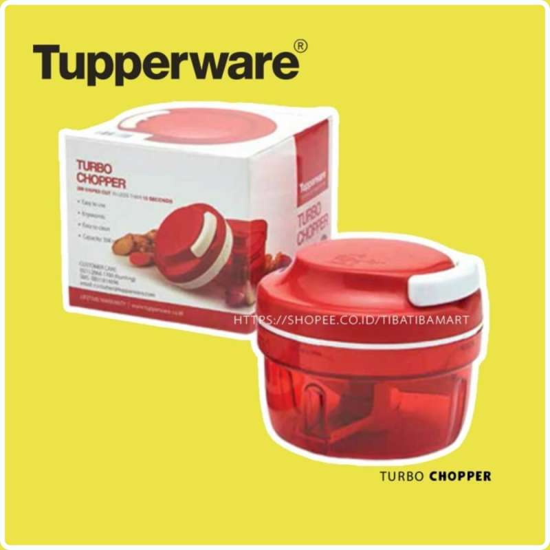 Jual Mini Food Chopper Pencacah Portable / Turbo Chopper Tupperware 300 ...
