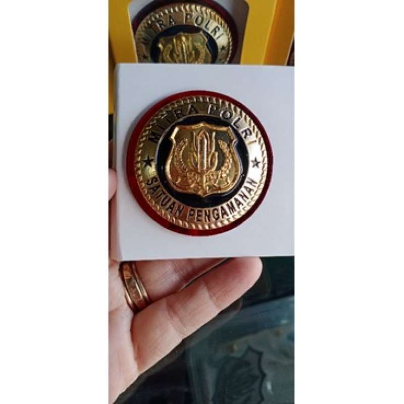 Jual Pin Satpam Mitra Polisi, Gada Pratama Di Seller Hibran Shop - Jl ...