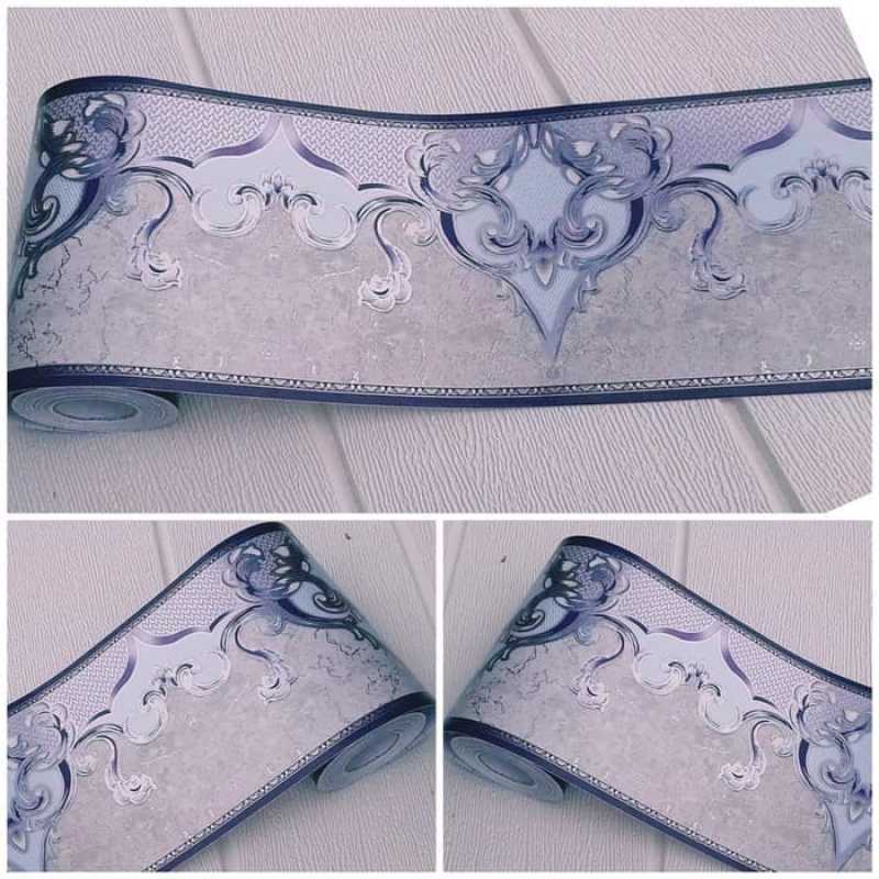 Jual Wall Border Lis Border Sticker Ungu di Seller phupastore ...
