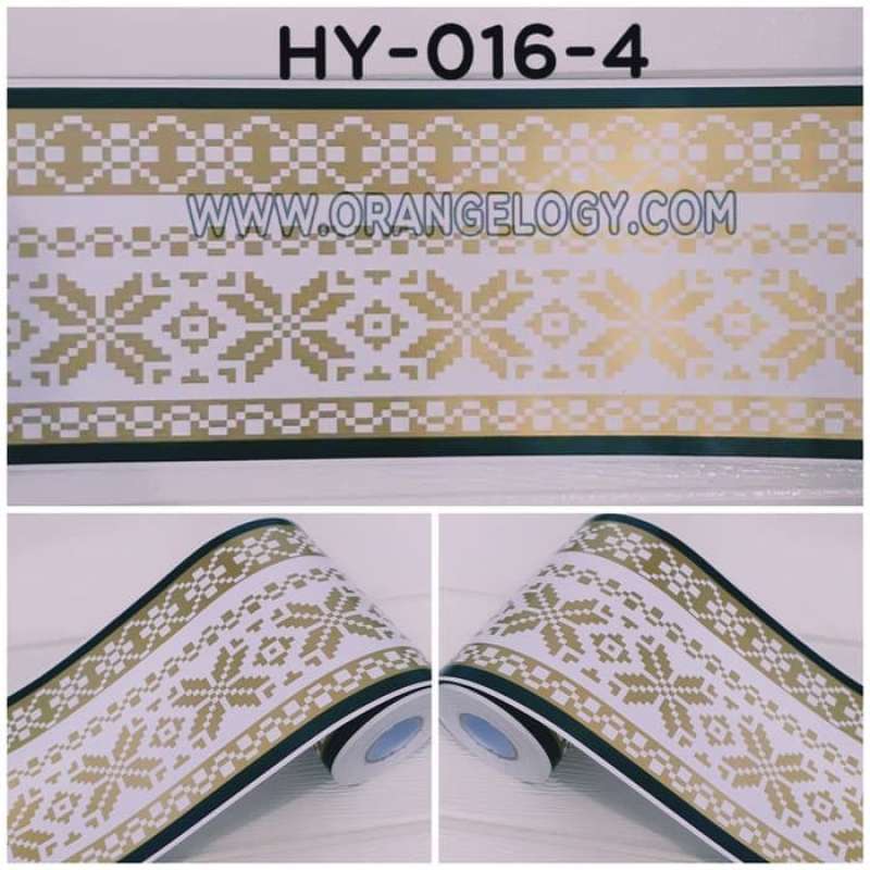 Jual Wall Border Lis Border Sticker Gold di Seller phupastore ...