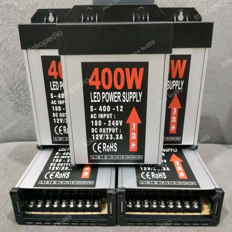 Promo power supply rainprof 33,3A/400W DC 12V. Diskon 39% di Seller toko alat tukang ...