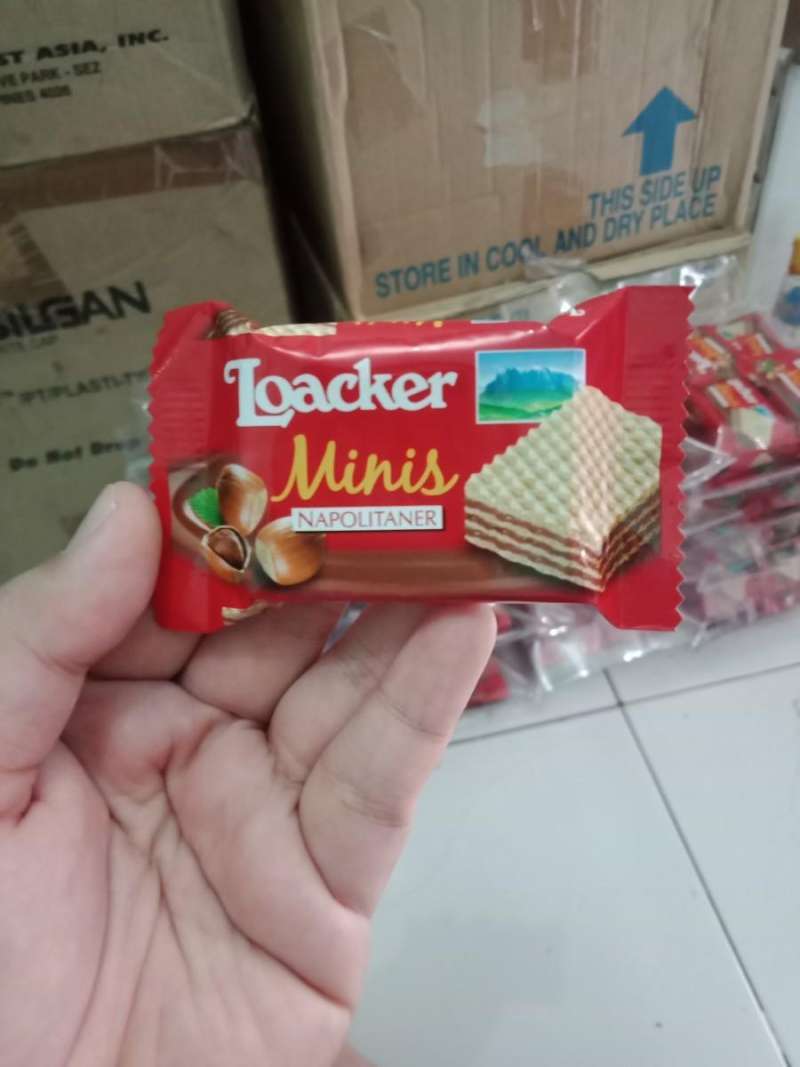 Jual SALE wafer loacker minis harga satuan di Seller DK ALWI - Gumuruh ...
