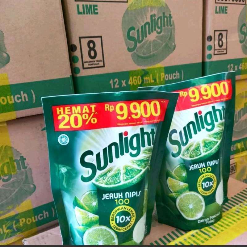 Jual Sunlight 460ml x 12 pcs / 1 Dus di Seller Tk. Sumber Rezeki ...