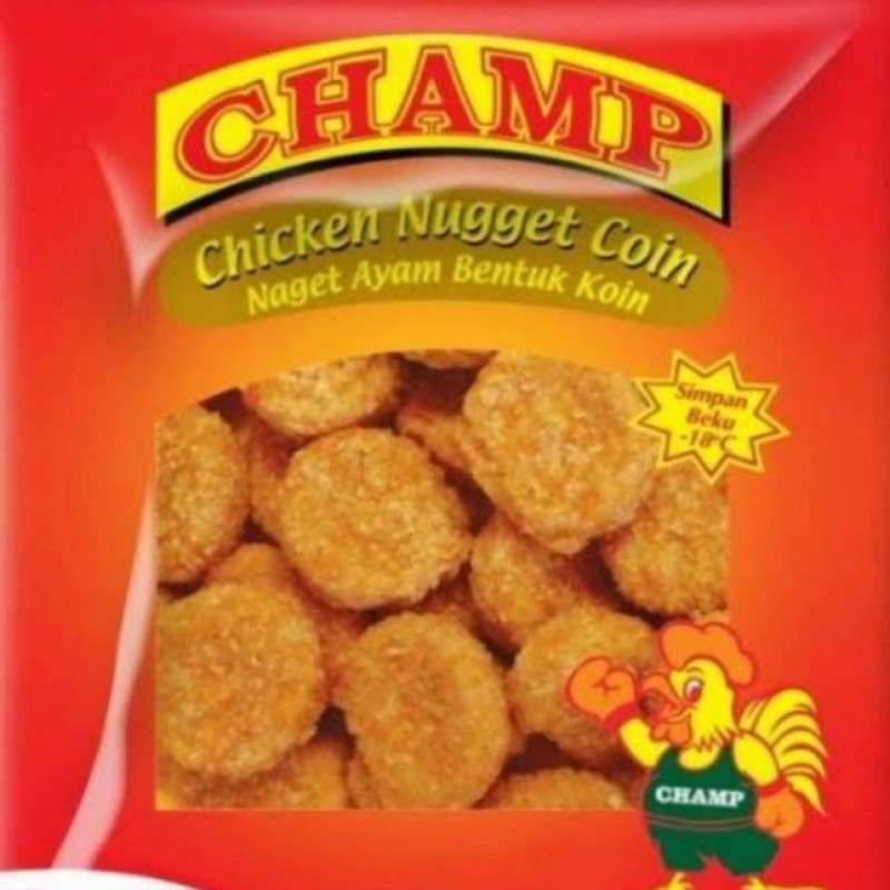 Jual champ chicken nugget coin 200gr di Seller Rumbo Sayur - Suka Asih ...