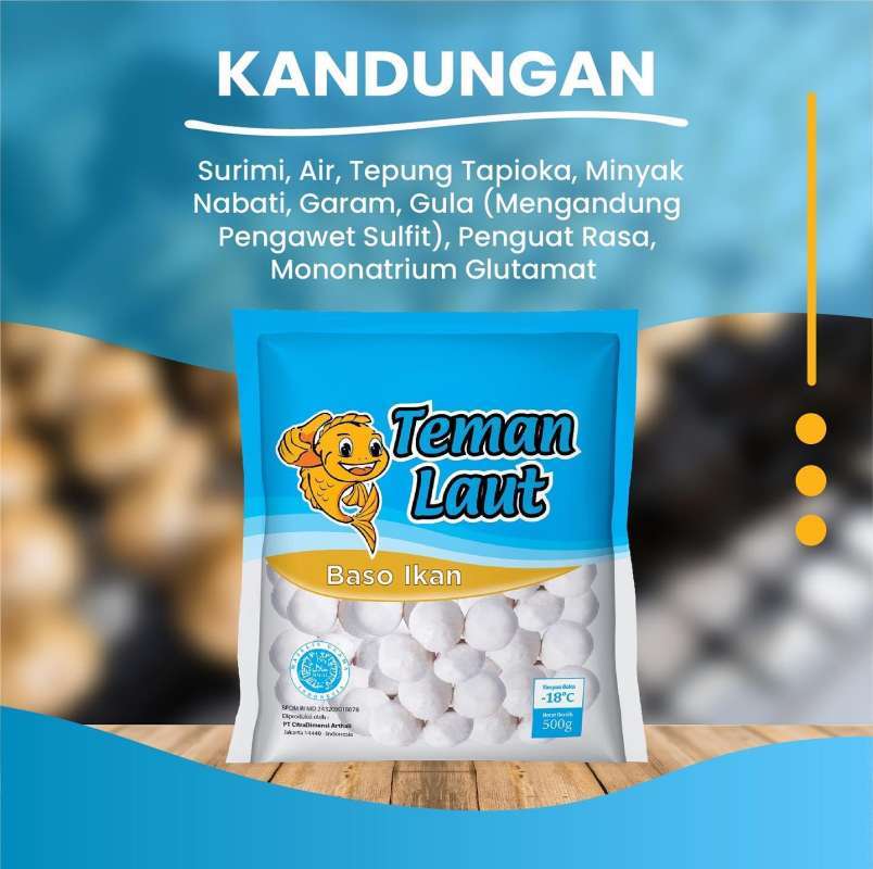 Jual Baso Ikan Teman Laut 500 G Termurah - Harga Grosir Terupdate Hari ...