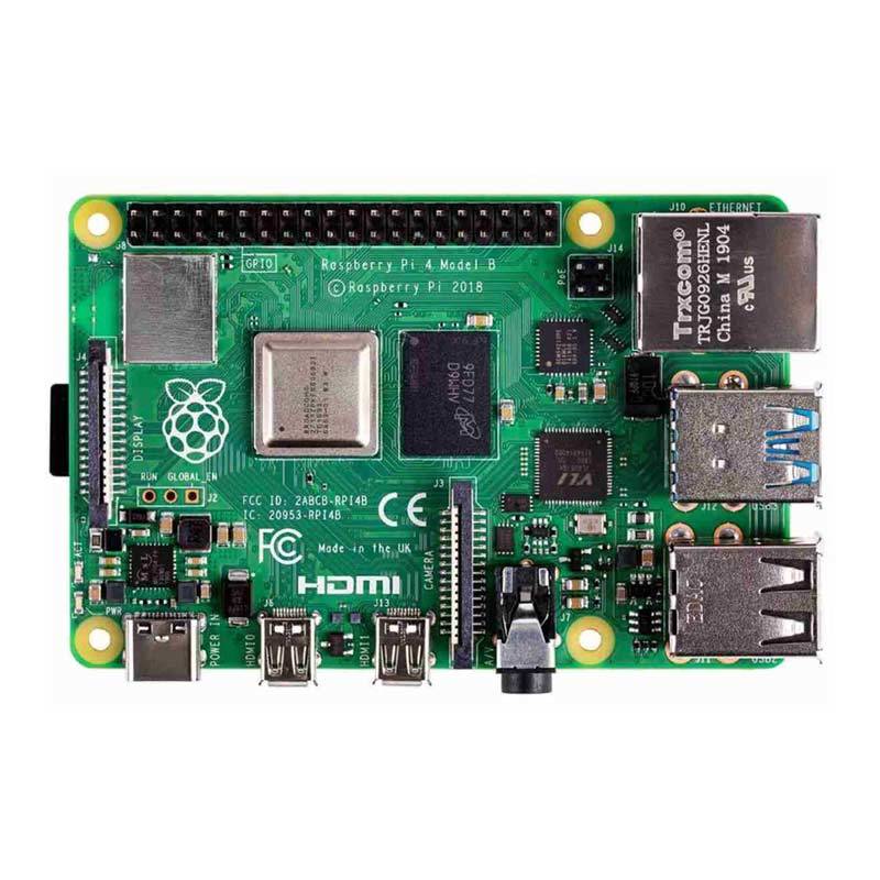 Jual Raspberry Pi 4 Mini PC kapasitas RAM 4Gb + MMC 32Gb SanDisk di ...
