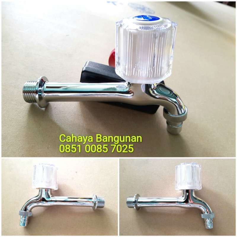 Promo Keran Kran Air Onda Taman Tembok Kamar Mandi Putar Kristal A809 A ...
