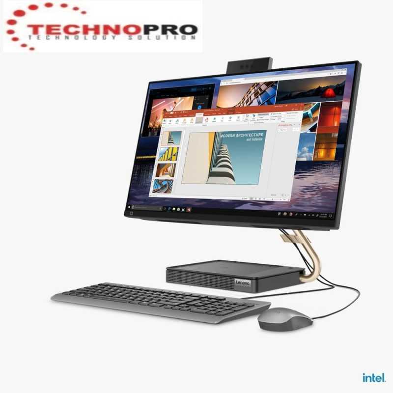 Jual Lenovo IdeaCentre AIO 5 CLID || Core i7-11700T 16GB 512SSD+2T HDD MX450 WIN11 HOME Graphite ...
