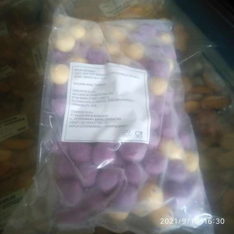 Jual McCain Bola Ubi Beku perpack 900gram Frozen di Seller QeenFood ...