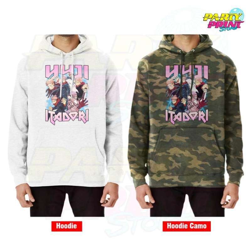 Jual Hoodie Hodie Zipper Anime Jujutsu Kaisen Yuji Itadori Bootleg Vol ...