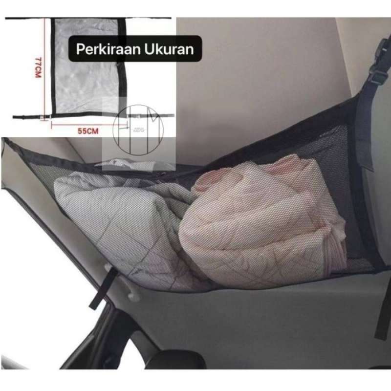 Promo Tas Jaring Penyimpanan Kantong Atap Interior Universal Semua ...