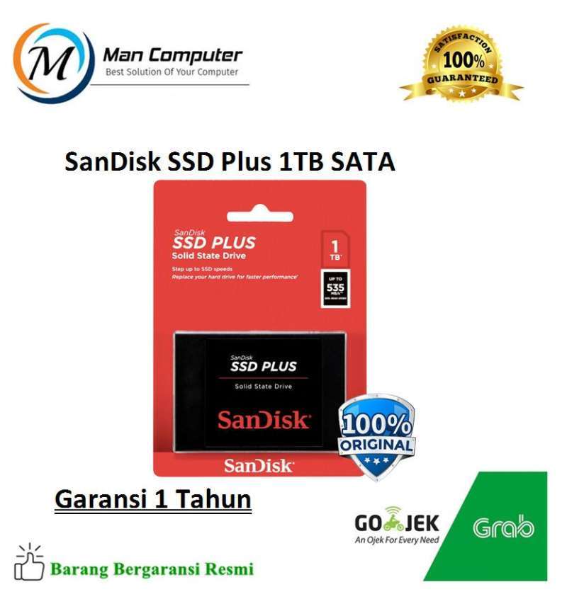 Jual Sandisk Ssd Plus 1tb Sata | Ssd Sandisk 1tb Di Seller Mancomp_id - Babakan Surabaya-2, Kota ...