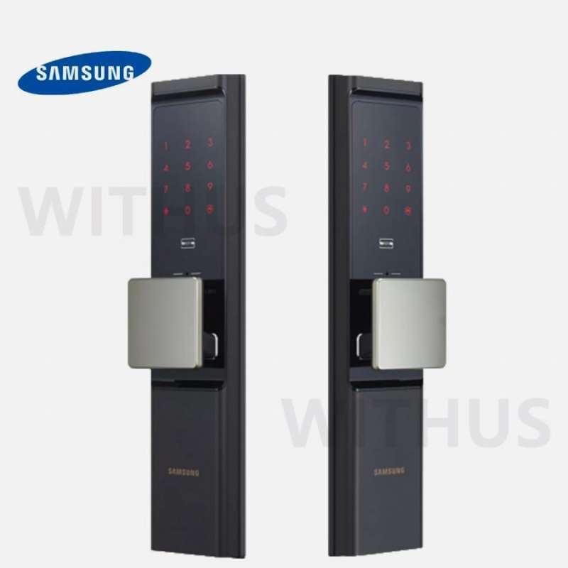 Jual Samsung SHP-DR700 Push-Pull IoT Smart Digital Door Lock with Key tag di Seller Telkeshop ...