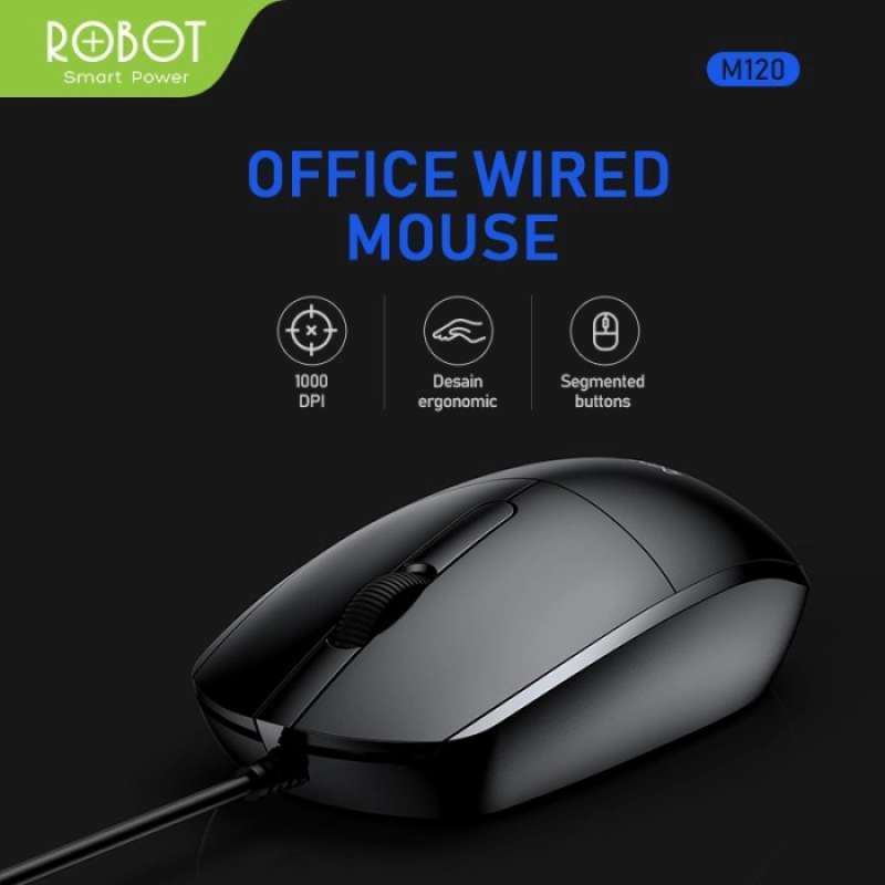 Promo Mouse Orginal M120 Office Wired Mouse 1000 Dpi - Garansi Resmi ...
