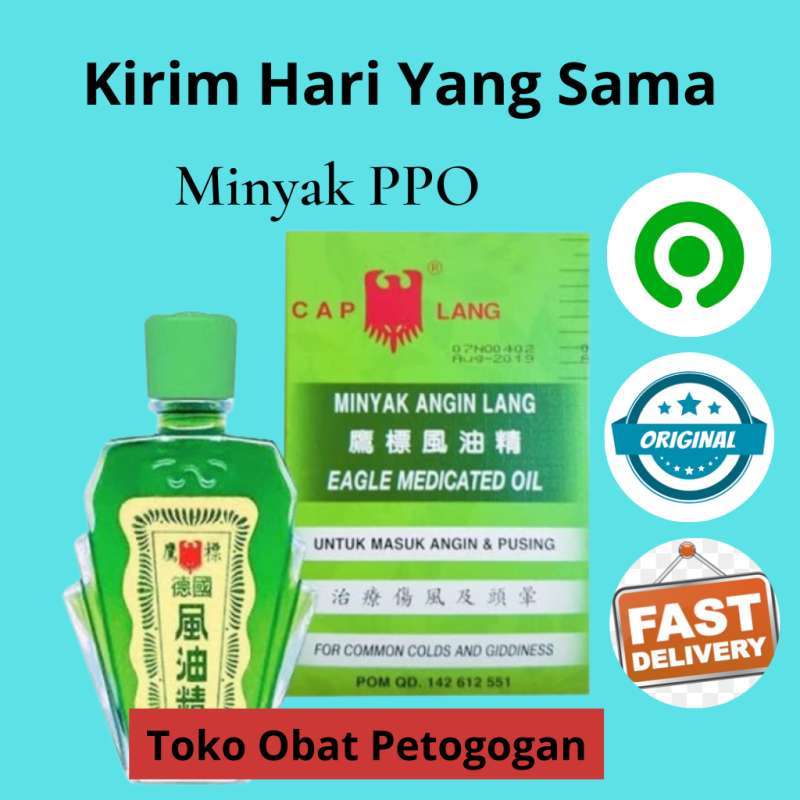 Jual Cap Lang Minyak Angin Jadul Untuk Masuk Angin Mabuk Perjalanan ...