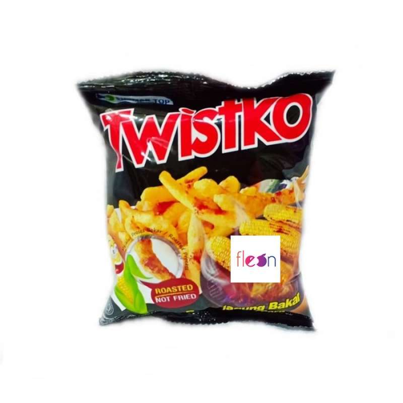 Jual Twistko Snack Chiki mirip Cheetos Rasa Jagung Bakar 12 Gram di ...