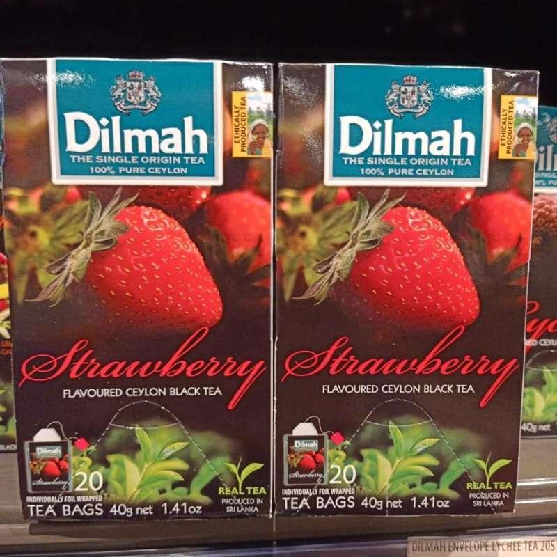 Jual Dilman Strawberry Tea 20's Di Seller Jaya_berkat - Parung Serab ...