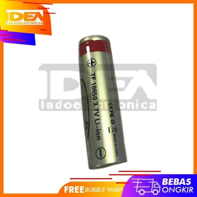 Jual Baterai Li-ion 18650 6000mAh 3.7V Button Top - BRC 18650 - Golden ...