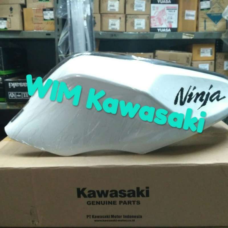 Promo Cover kondom tangki tanki tengki putih ninja rr 150 Original ...