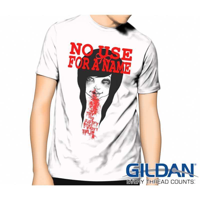 Jual Kaos NO USE FOR A NAME Try To Justify Gildan Softstyle - L di ...