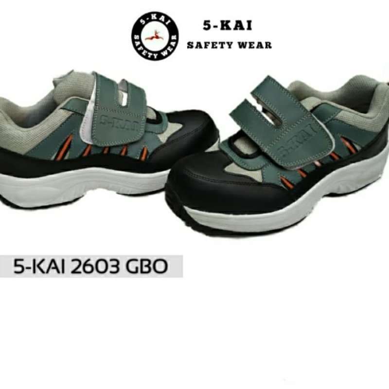 Jual sepatu safety sport ringan 5-KAI safety wear original eksport ...