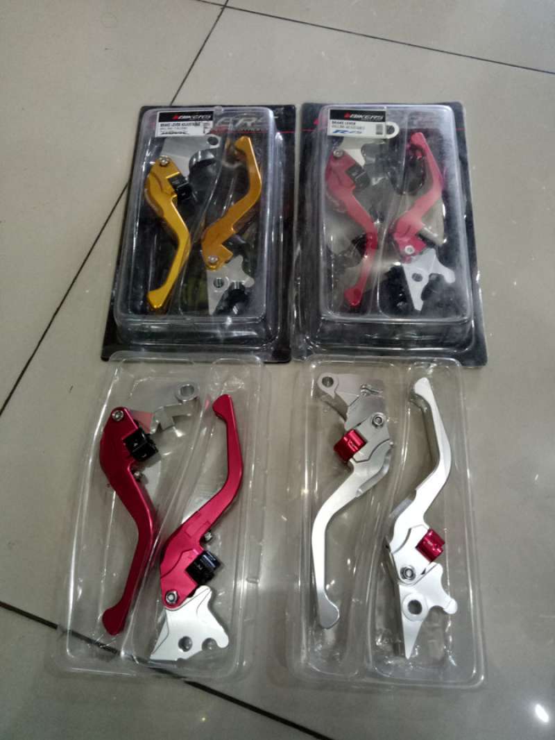 Promo handle setelan rem bahan aluminium cnc merek bikers yamaha R25 ...