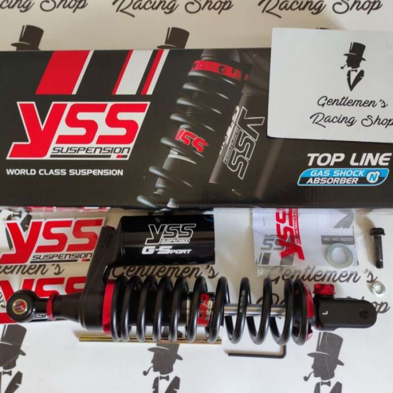 Jual SHOCK YSS G SPORT Yamaha FAZZIO BLACK SERIES 330mm SHOCKBREAKER di ...