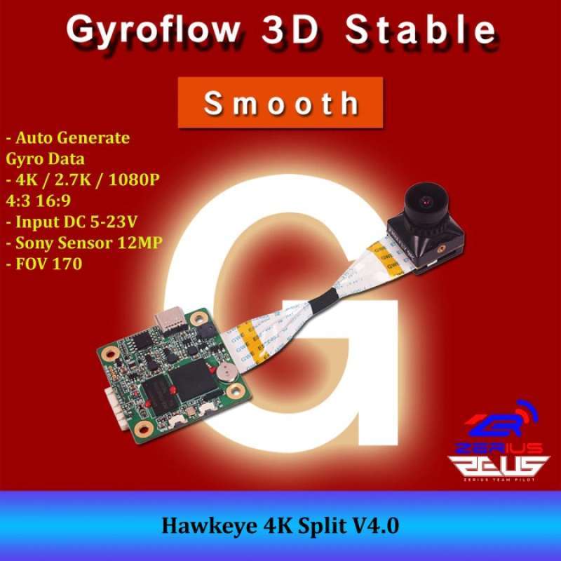 Promo Hawkeye Firefly 4K Split V4 With Gyro Data Gyroflow Diskon 13% di ...