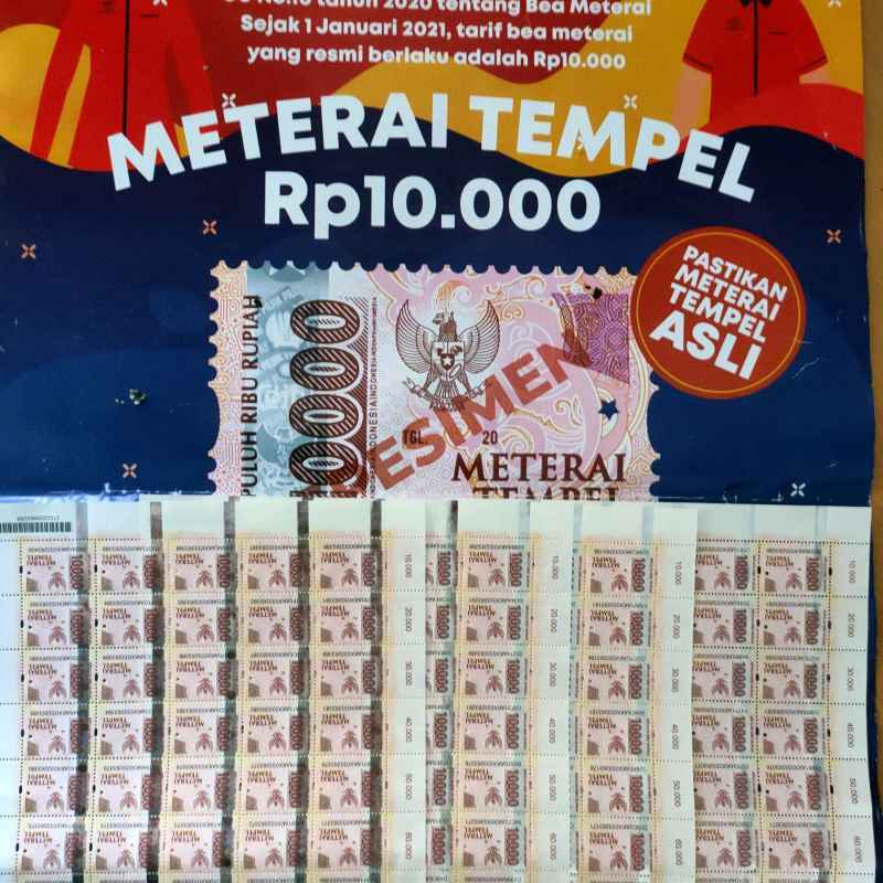 Jual MATERAI 10000 di Seller Naura Berkah - Malingping Selatan, Kab ...