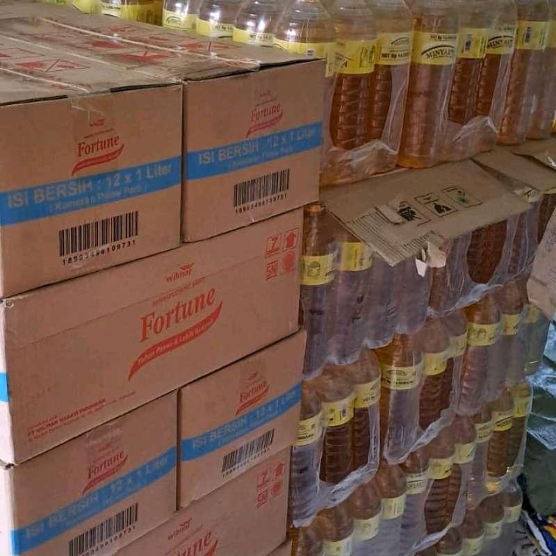Jual Fortune Minyak Goreng 1 L x 12 pcs di Seller Market_Grosir ...