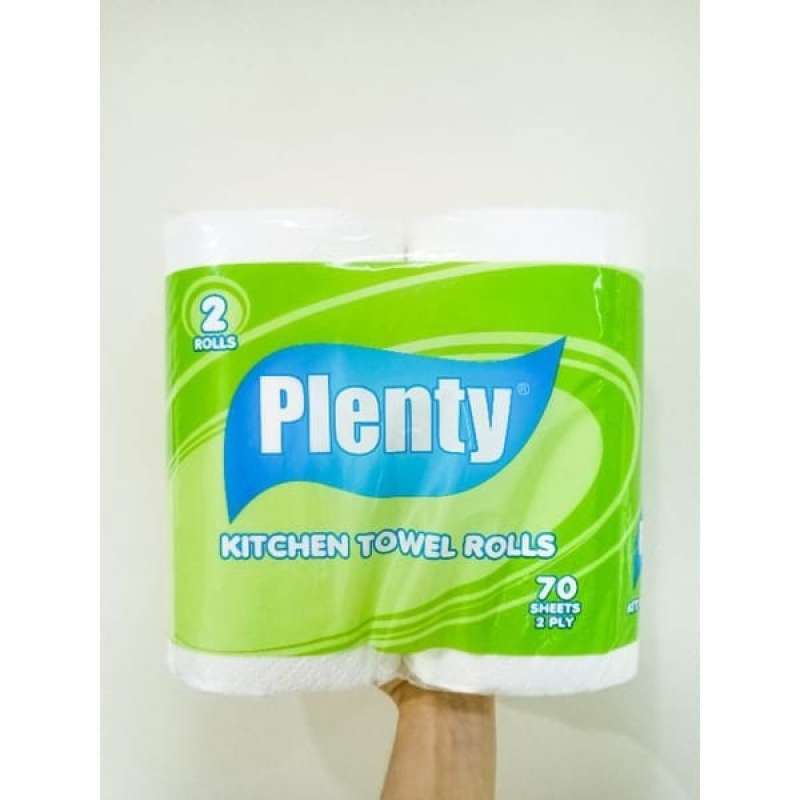 Jual 1 Dus = 6 Pack X 2 Rolls Plenty Tissue Plenty Kitchen Towel Rolls ...