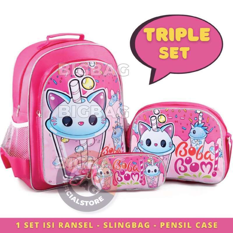 Jual Tas Ransel Sekolah Anak SD / TK Karakter Kartun di Seller Halwa Shop - Muktisari, Kab ...
