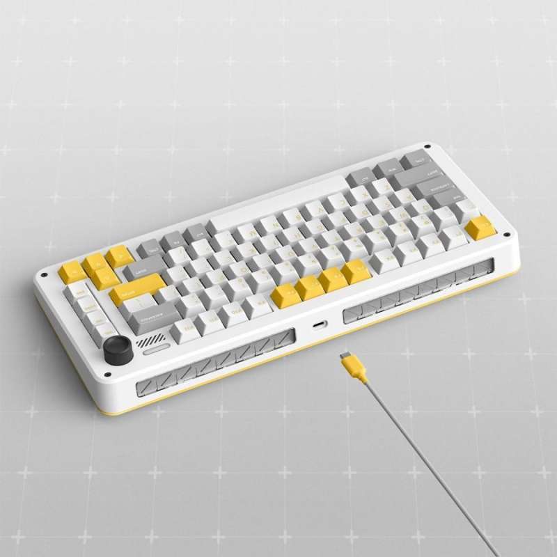 Jual Iqunix Zx75 Gravity Wave Wireless Mechanical Keyboard Rgb Led - Cherry Blue Di Seller Pt ...