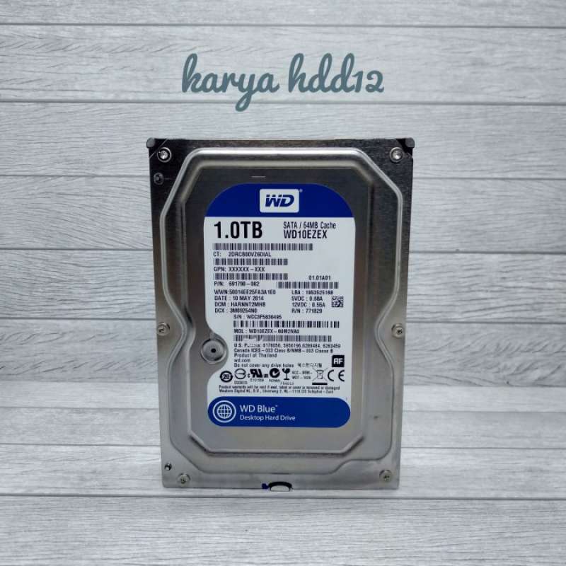 Jual 1Tb - Hardisk Internal 1Tb Wd Blue Kondisi Baru/Hdd Internal Pc di Seller Whole shop ...