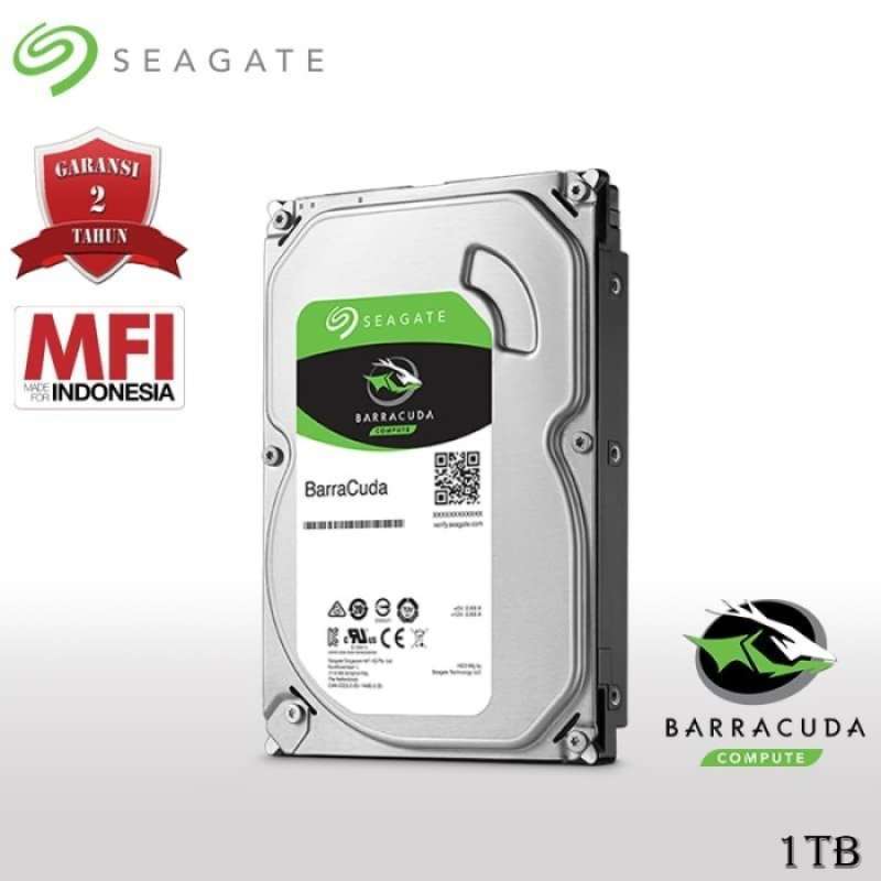 Promo Seagate Barracuda Hardisk / Hdd Internal Pc 1Tb Sata Iii 7200Rpm Diskon 14% di Seller ...
