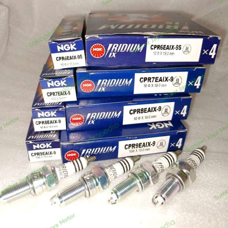 Promo BUSI NGK IRIDIUM CPR6EAIX-9s /CPR7EAIX-9 / CPR8EAIX-9 / CPR9EAIX ...